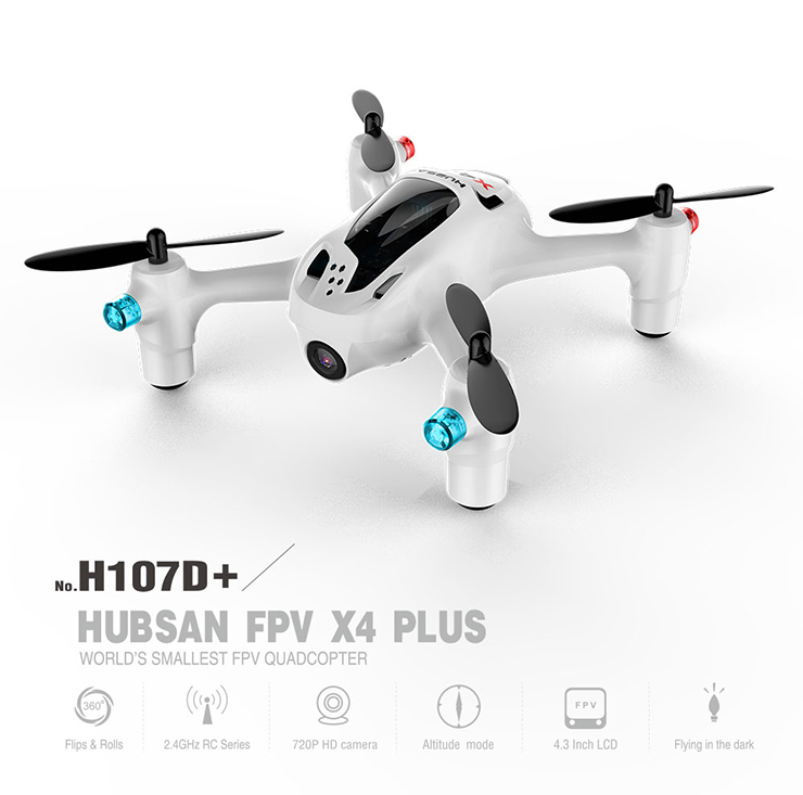 Invasion de Hubsan X4 H107 quadcopters –H107d+ et H107c+